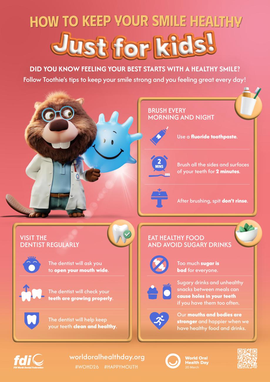 March 20 is World Oral Health Day! | North Adelaide Dental Care